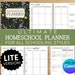 100% EDITABLE Ultimate Homeschool Planner Charlotte Mason Loop ...