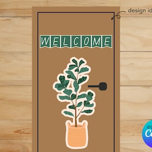 Boho Plant Bulletin Board Kit - Houseplant Theme Classroom Decor - Etsy