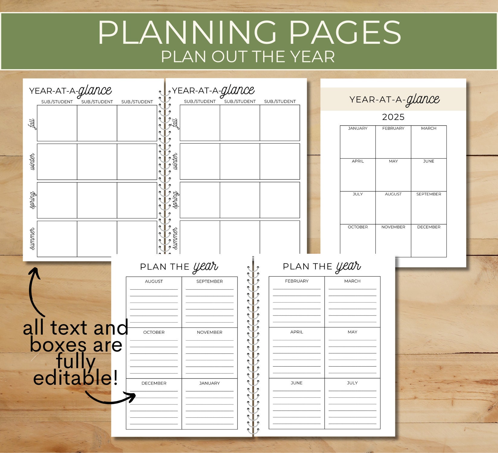 Ultimate Homeschool Planner LITE VERSION | Basic Homeschooling Planner ...