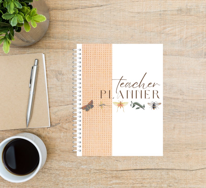 EDITABLE Planner Cover Pages & Binder Cover Pages | Boho Theme Teacher ...