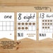 Neutral Number Posters and Number Line - Ten Frames, Base Ten Blocks ...