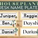 Boho Student Desk Name Tags Houseplant Theme Classroom Decor - Etsy