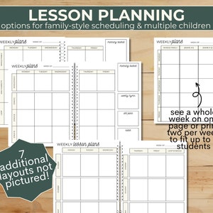 Charlotte Mason Inspired Homeschool Planner - FULLY EDITABLE ...