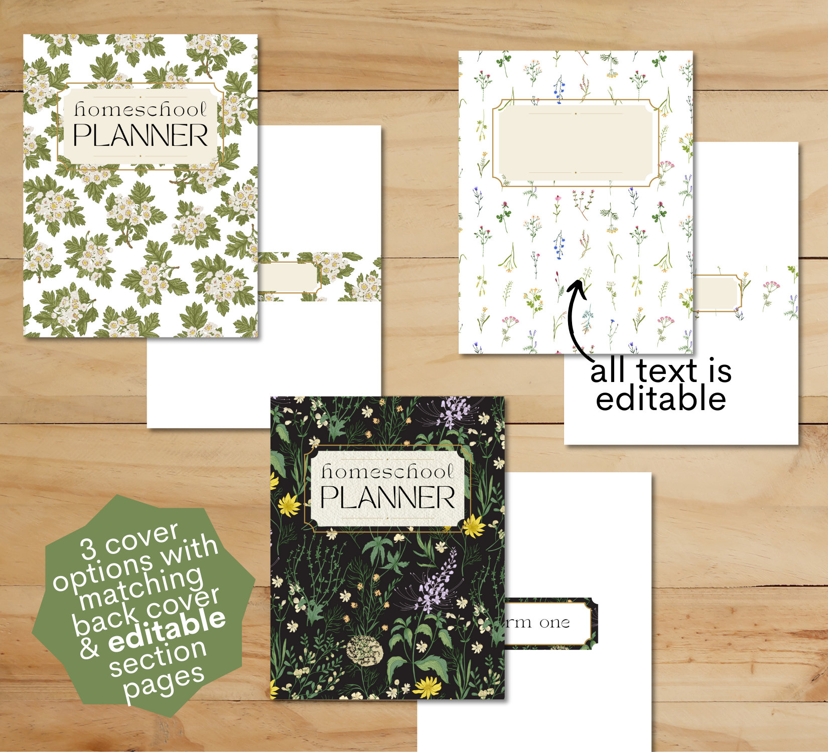 Ultimate Homeschool Planner LITE VERSION | Basic Homeschooling Planner ...