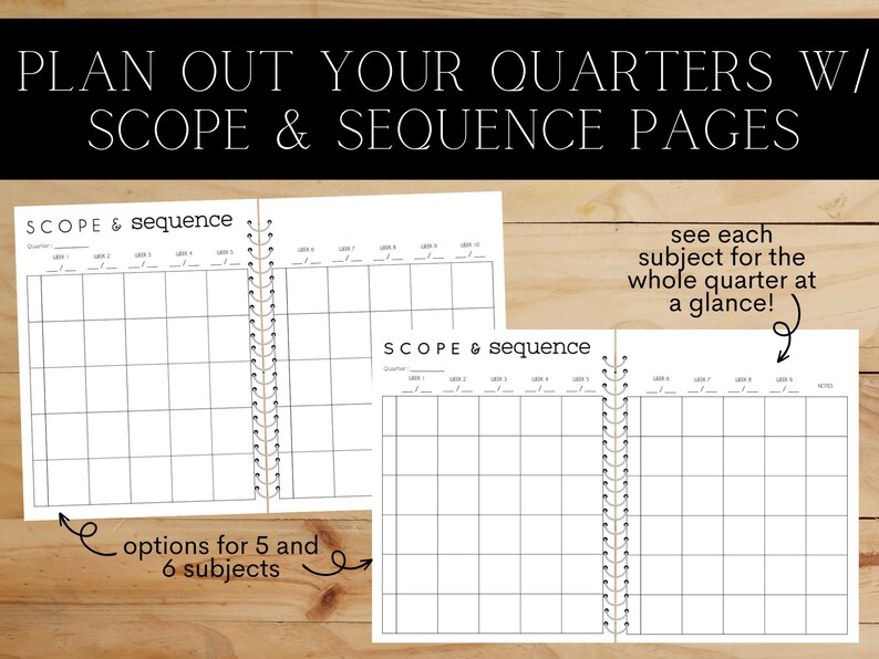 Simple Teacher Planner FULLY EDITABLE Printable Black and White Modern ...