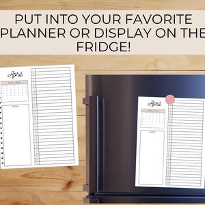 Printable Monthly Calendar Pages: Editable Goal Tracker (canva Template ...