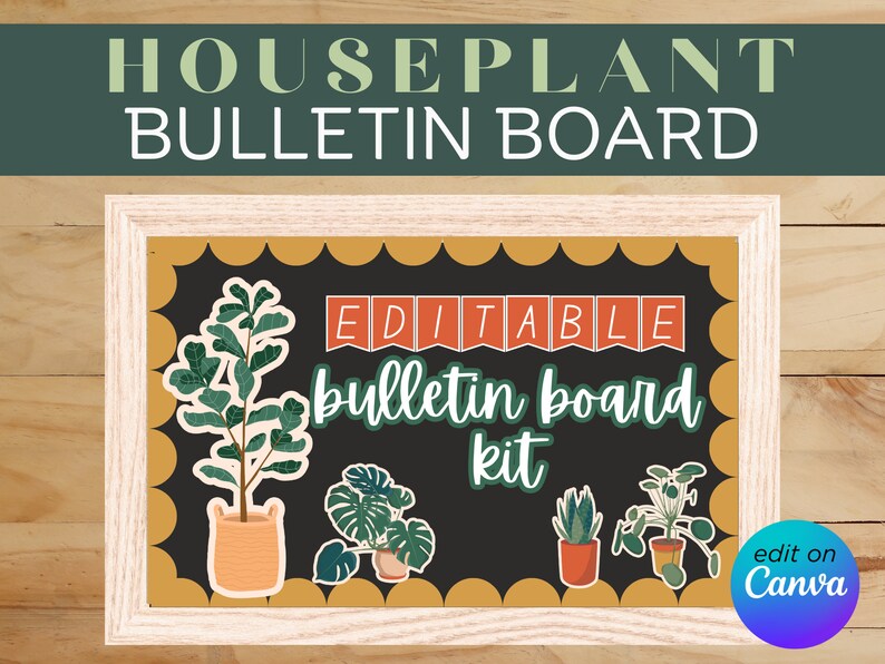 Boho Plant Theme Classroom Decor BUNDLE - Houseplant Classroom - Etsy