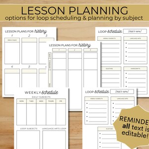 EDITABLE Personalized Homeschool Planner for ALL Schooling Styles ...