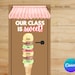Ice Cream Shop Bulletin Board Kit - EDITABLE Watercolor Ice Cream Theme ...