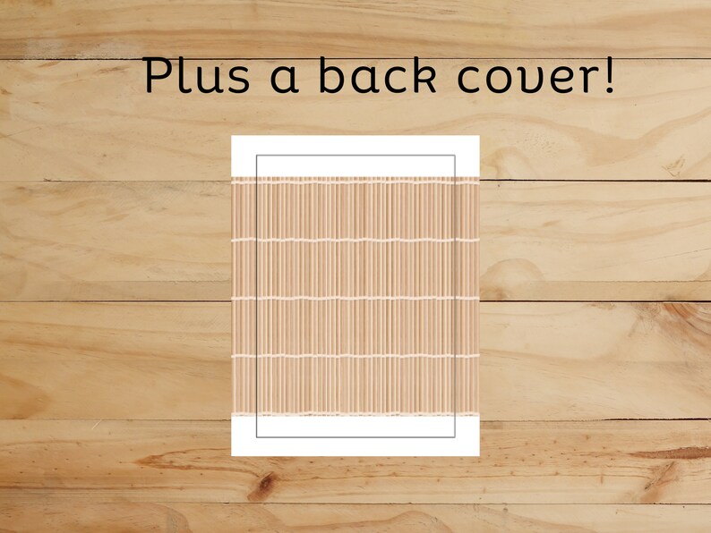 EDITABLE Bamboo Boho Planner Covers | Teacher and Homeschool Planner ...