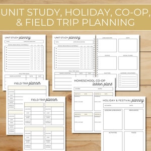 EDITABLE Personalized Homeschool Planner for ALL Schooling Styles ...