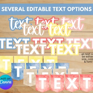 Ice Cream Shop Bulletin Board Kit - EDITABLE Watercolor Ice Cream Theme ...