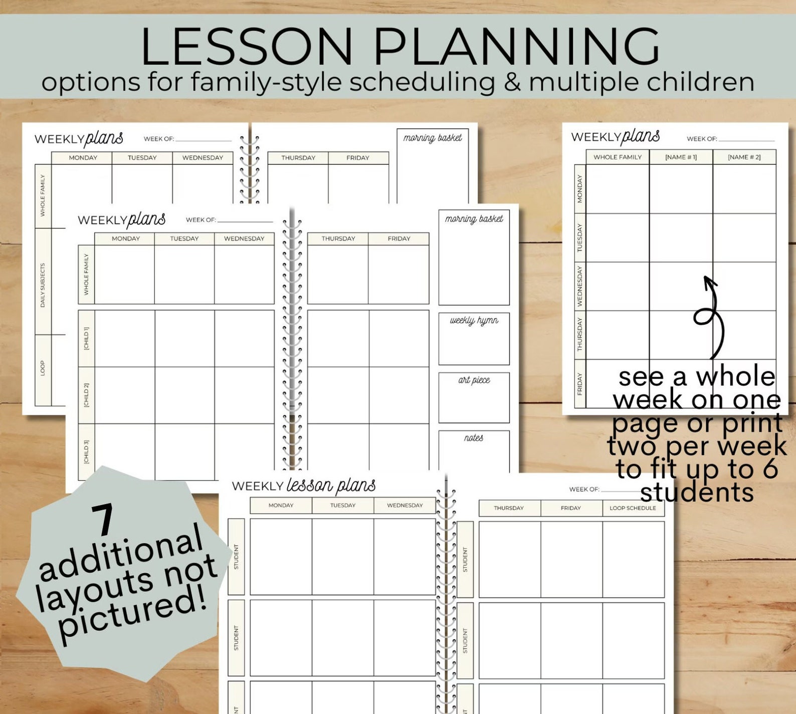 FULLY EDITABLE Ultimate Homeschool Planner - Charlotte Mason + Loop ...