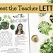Meet the Teacher Letter Plant Theme | Boho Houseplant Classroom Decor ...