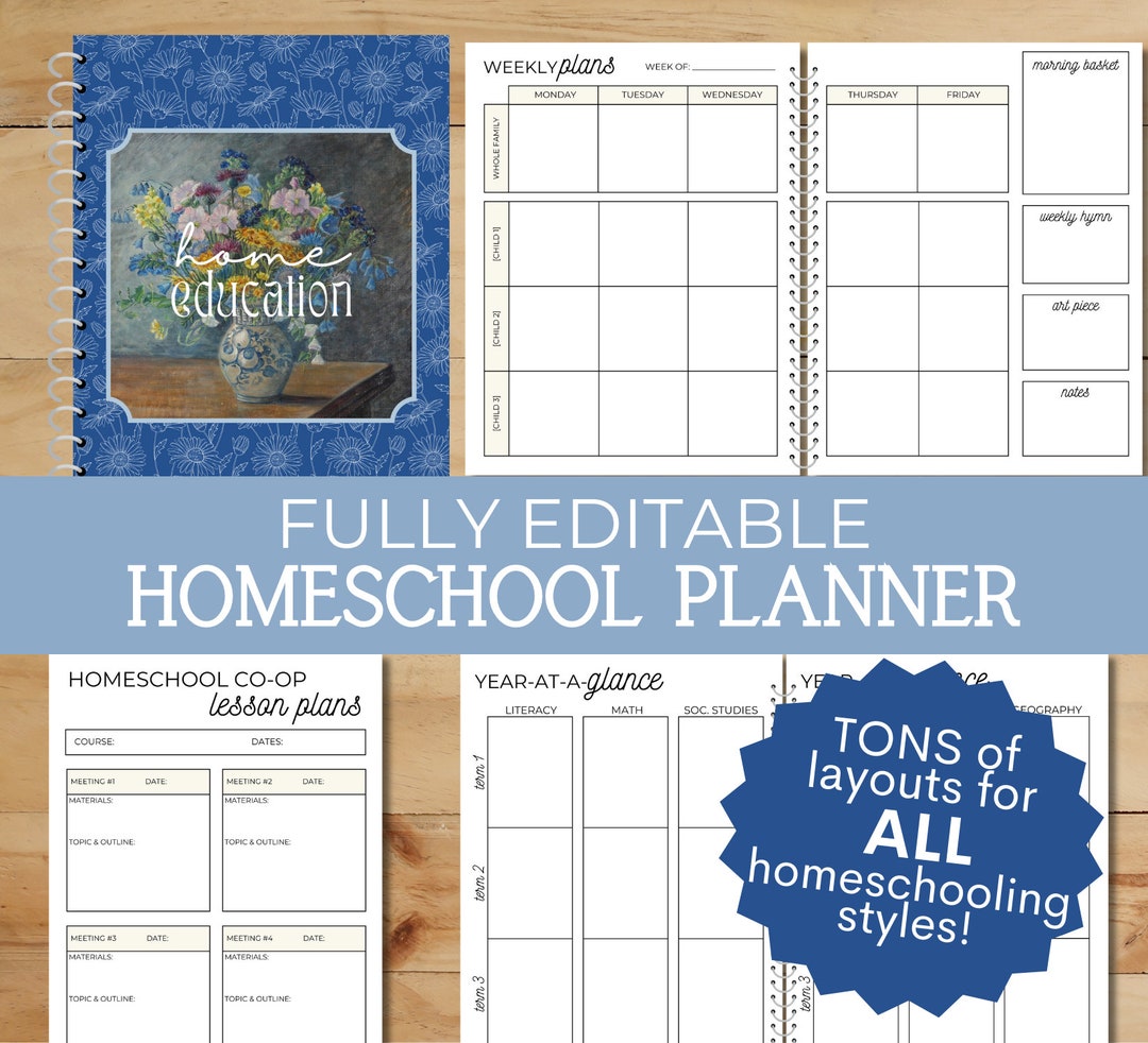 Ultimate Homeschool Planner for All Schooling Styles | Dozens of ...