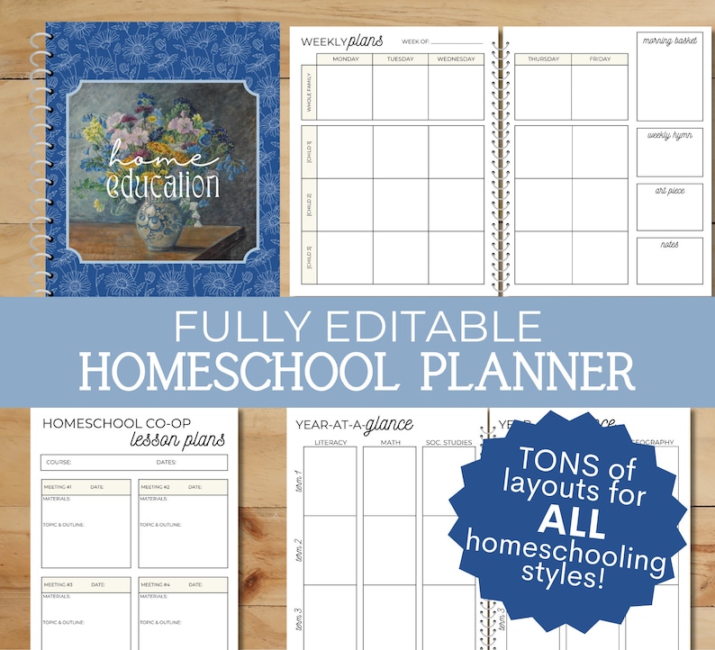 Ultimate Homeschool Planner for All Schooling Styles | Dozens of ...