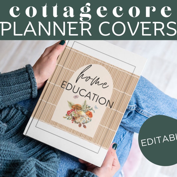 Cottagecore Binder - Etsy