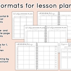 ULTIMATE Homeschool Planner 100% Editable & Dozens of Layouts digital ...