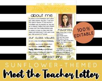 Meet the Teacher - Etsy