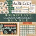 Boho Plant Theme Classroom Decor BUNDLE Houseplant Classroom - Etsy
