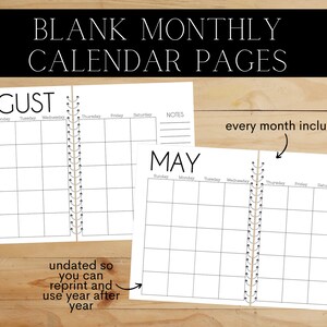 Simple Teacher Planner FULLY EDITABLE - Printable Black and White ...