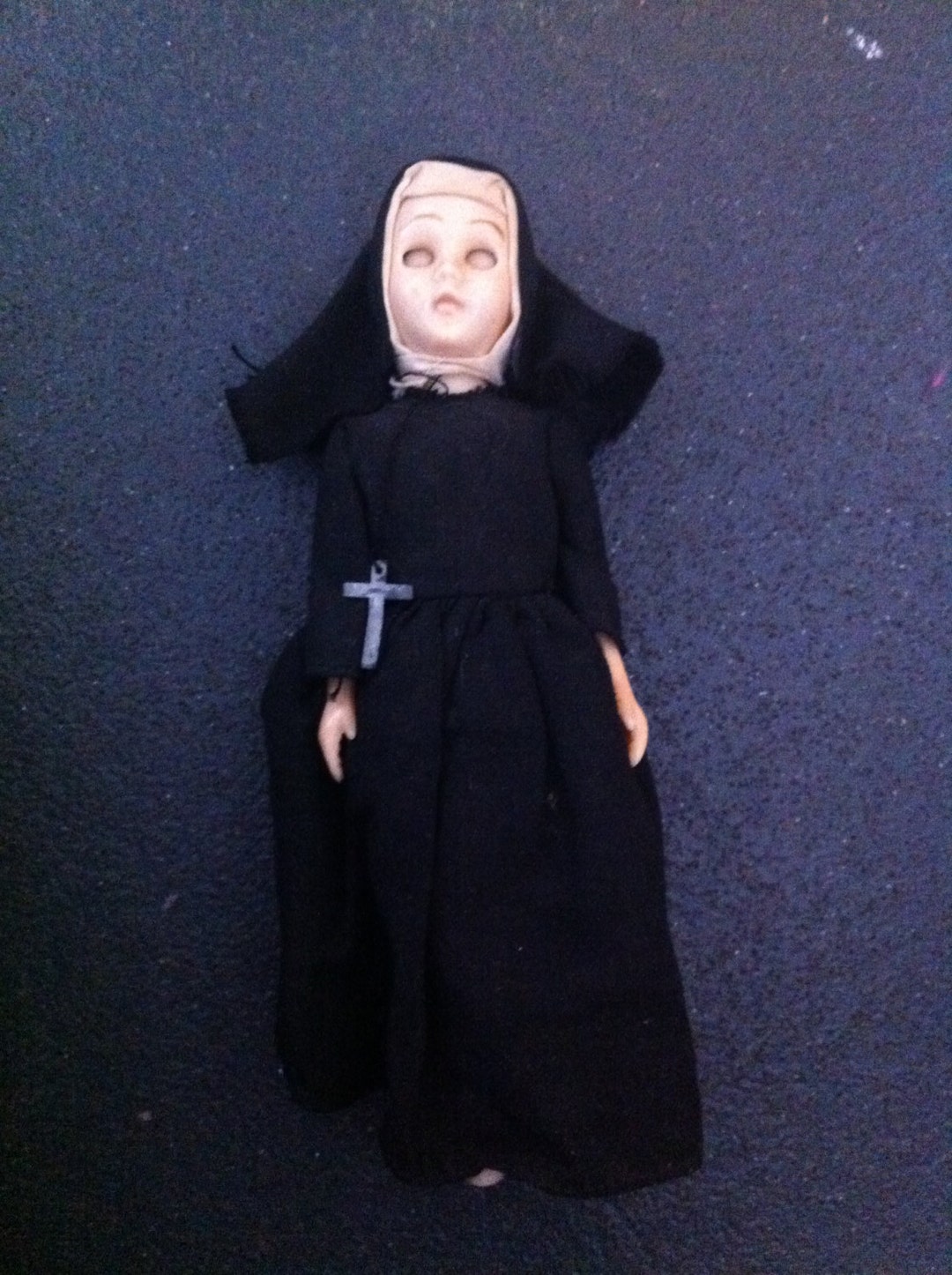 Vintage 1950's-1960's Nun Catholic Doll Small Plastic Blinking Eyes ...