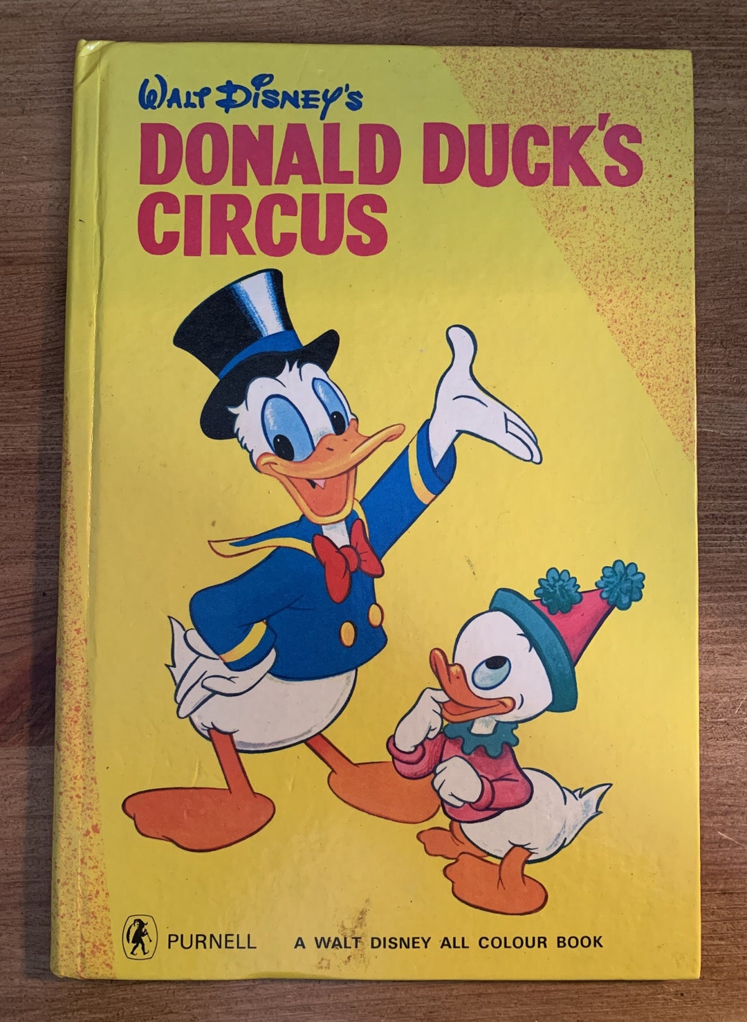 Walt Disney's Donald Ducks Circus 1971 Purnell Book - Etsy