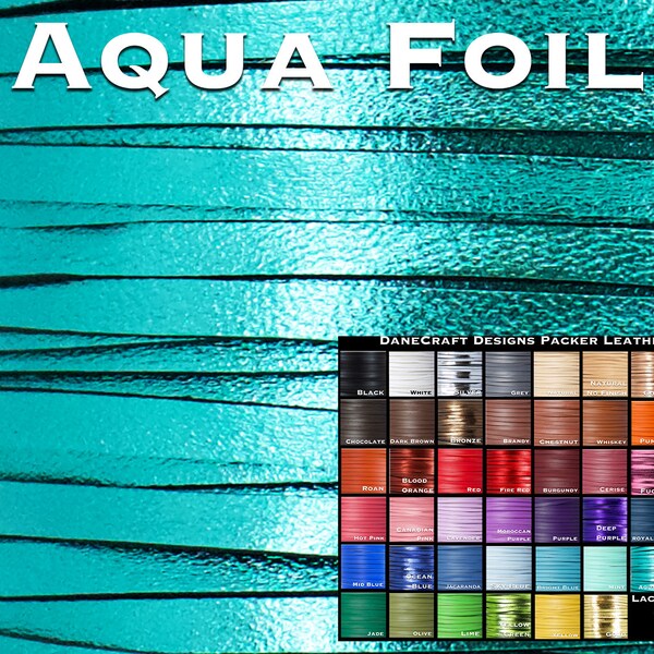 Metallic Aqua - Etsy