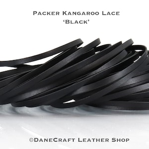 Danecraft Kangaroo Leather Lace-300+ Colors & 6 Widths!--packer Tannery ...