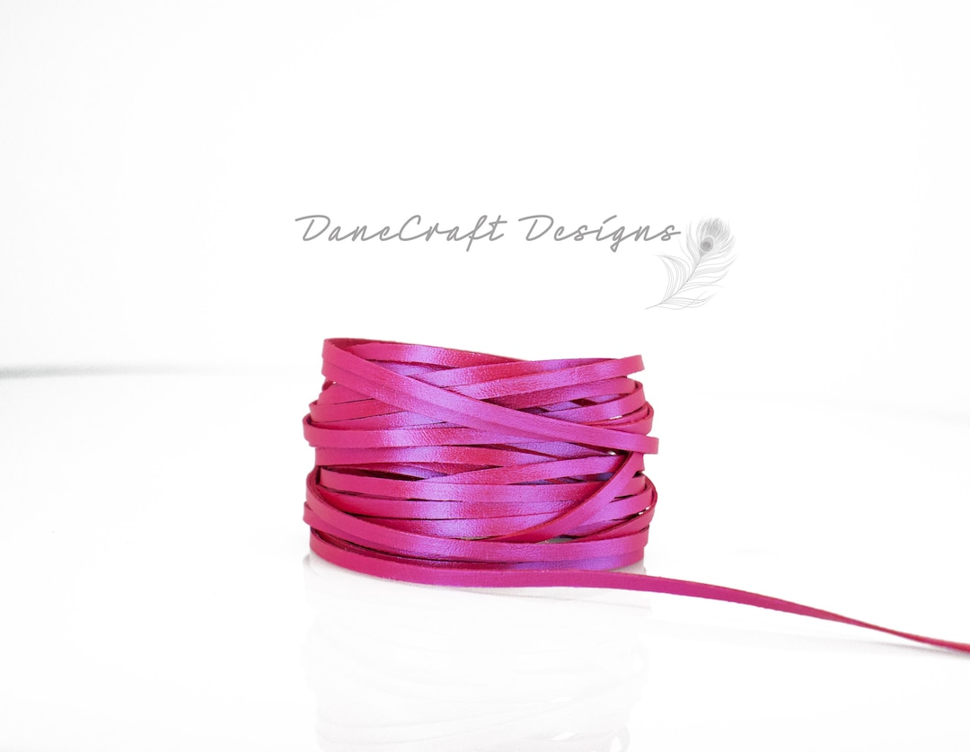 Kangaroo Leather Lace-danecraft Custom Color-magenta IRIDESCENT - Etsy