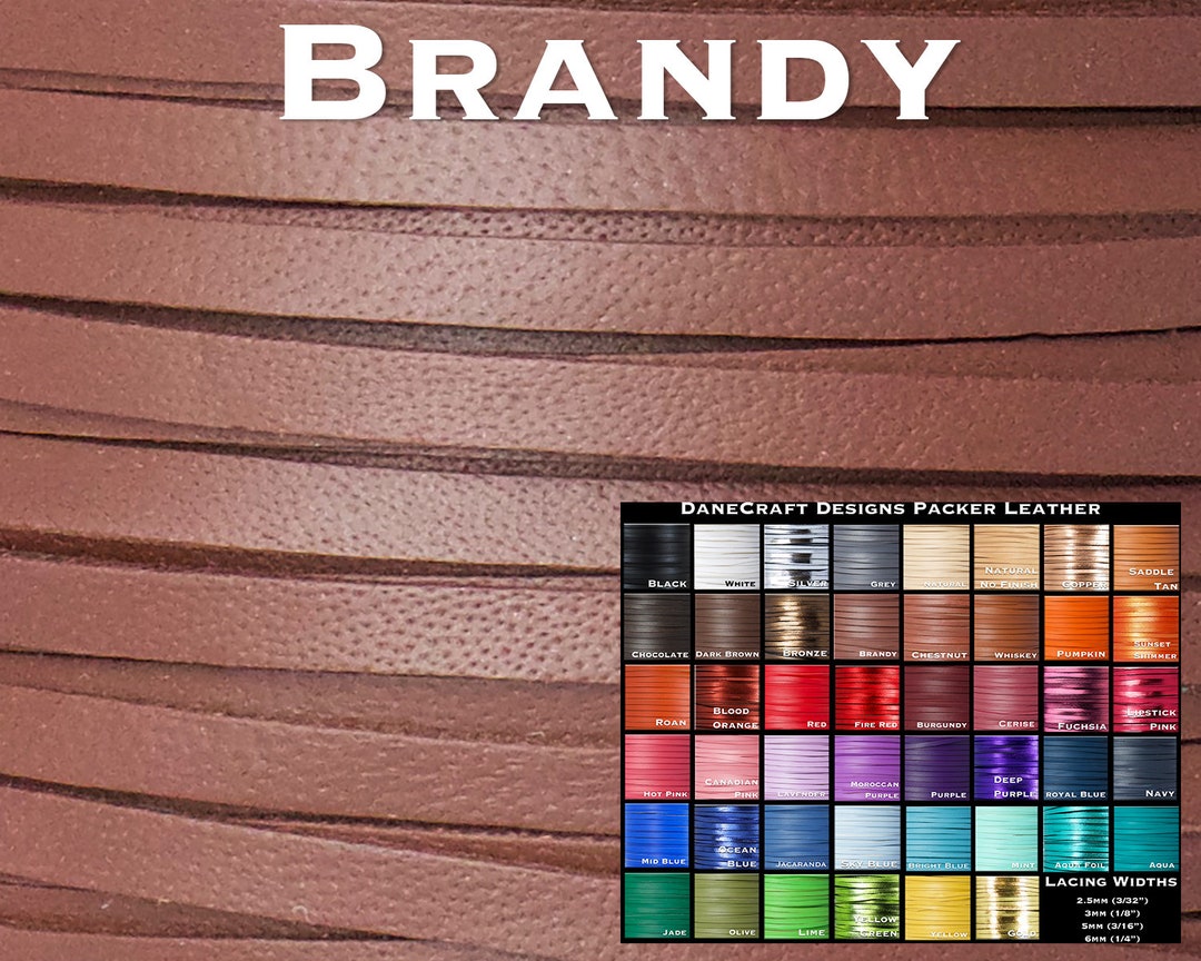 Danecraft Kangaroo Leather Lace-over 300 Colors & 6 Widths!--packer ...
