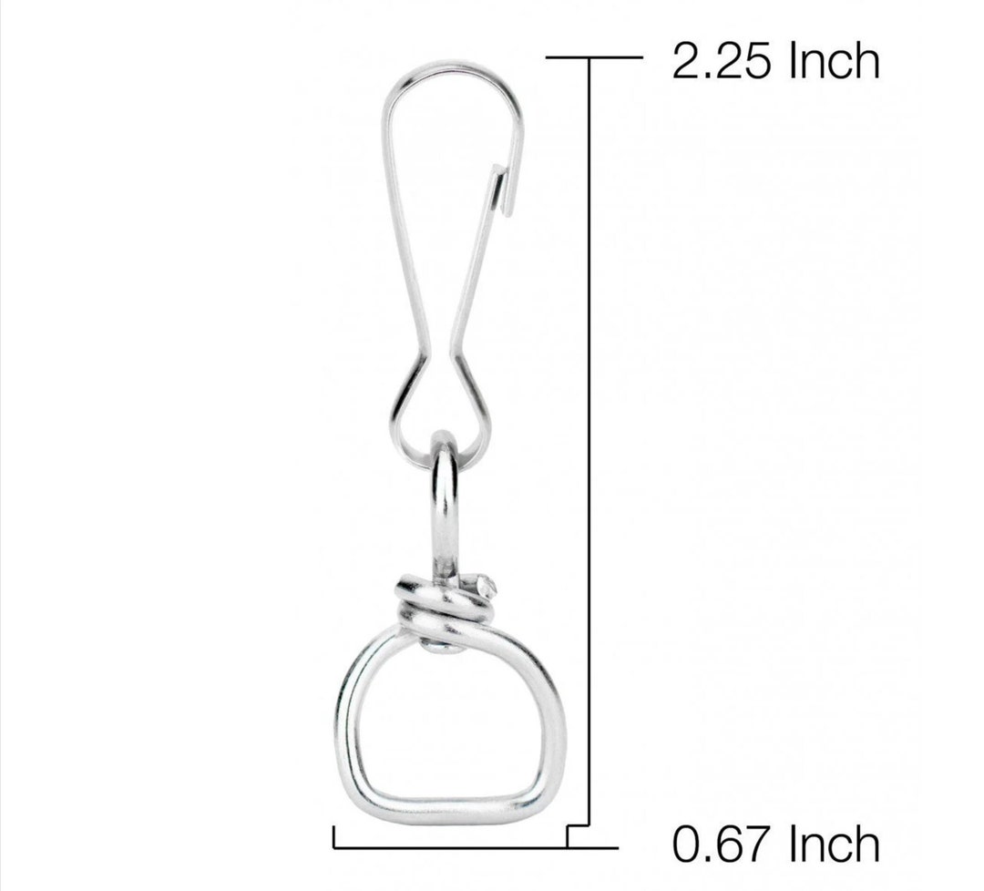 Lanyard Clip With Swivel Hook - Etsy