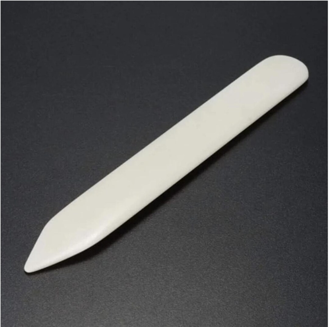 BONE Folder-leatherwork Tool, Braiding Tool, Leather Lacing Tool ...