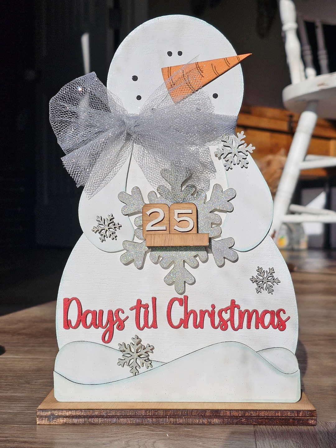 Snowman Countdown, Christmas Countdown, Snowman, Christmas, Countdown ...