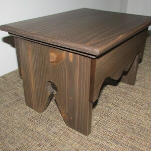 Wood Step Stool, Handmade Rustic Farmhouse All Wood, Foot Stool - Etsy