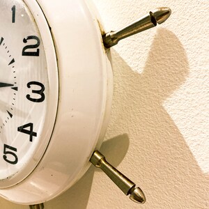 1960's Hard Ingraham Nautical Electric Wall Clock With Chrome Fittings ...