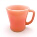 Rare Vintage Pink Fire King Anchor Hocking Jadeite D Handle Mug - Etsy
