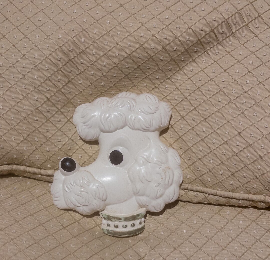 Vintage Chalkware Hanging Poodle, 1950s Decor - Etsy