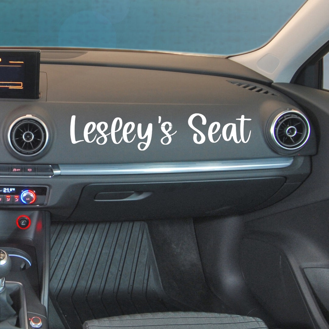 Girlfriends Seat Sticker/ Boyfriends Seat Sticker / Relationship ...