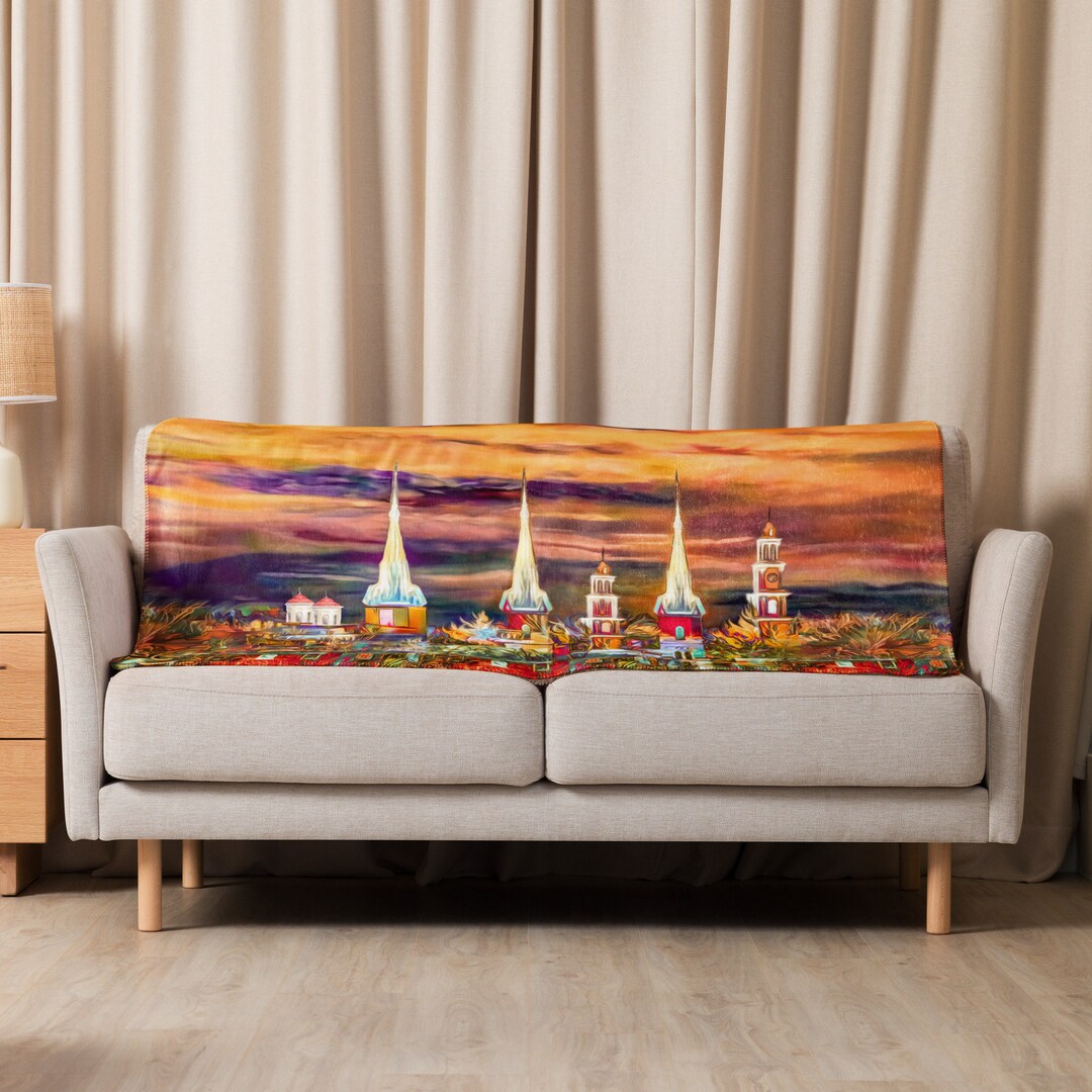 Frederick Spires Sherpa Blanket Throw Blanket Home Decor - Etsy