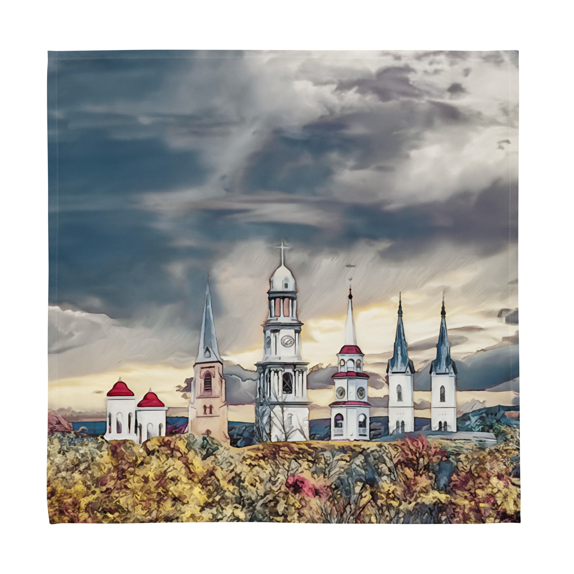 Frederick Clustered Spires Cloth Napkin Set of 4 - Etsy