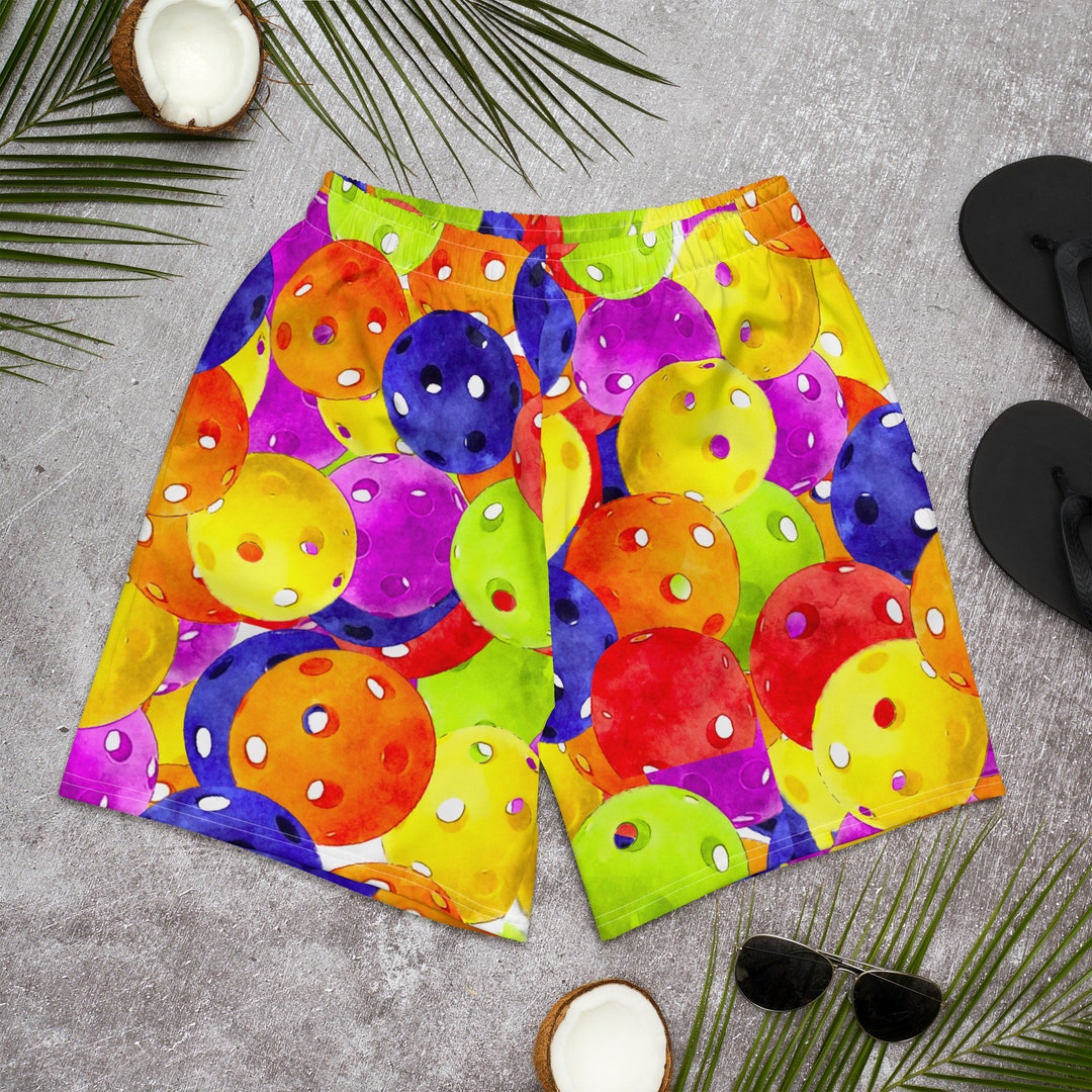 Men's Athletic Pickleball Shorts With Pockets | Pickleball Gift for Him ...