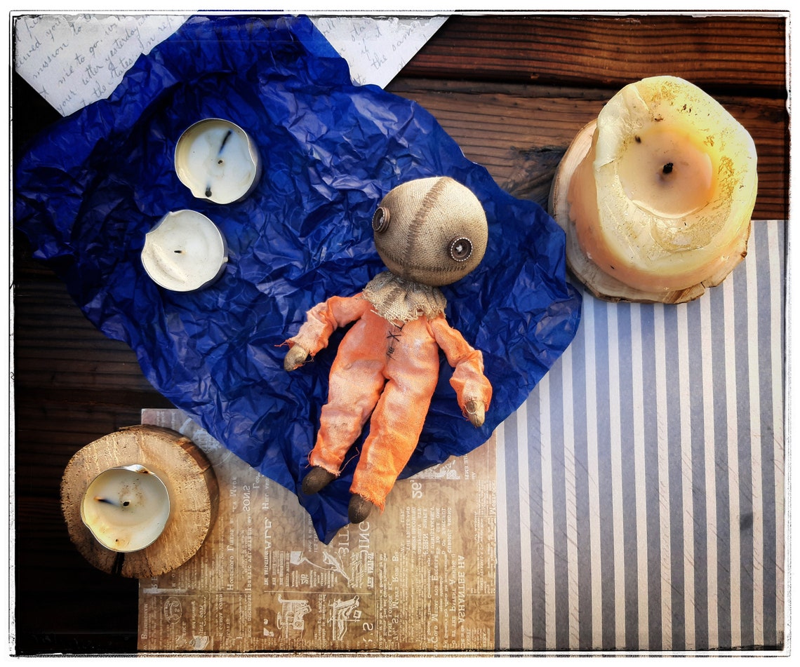 PDF Pattern Pumpkin Manpdf Cloth Voodoo Doll Halloween Rag | Etsy