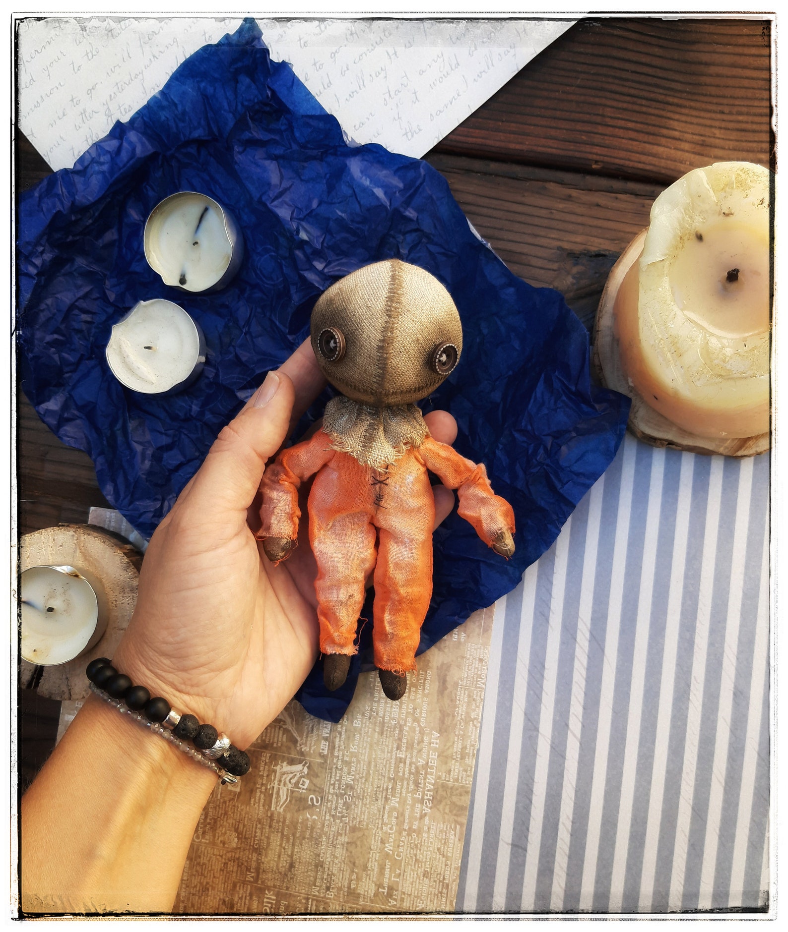 PDF Pattern Pumpkin Manpdf Cloth Voodoo Doll Halloween Rag - Etsy