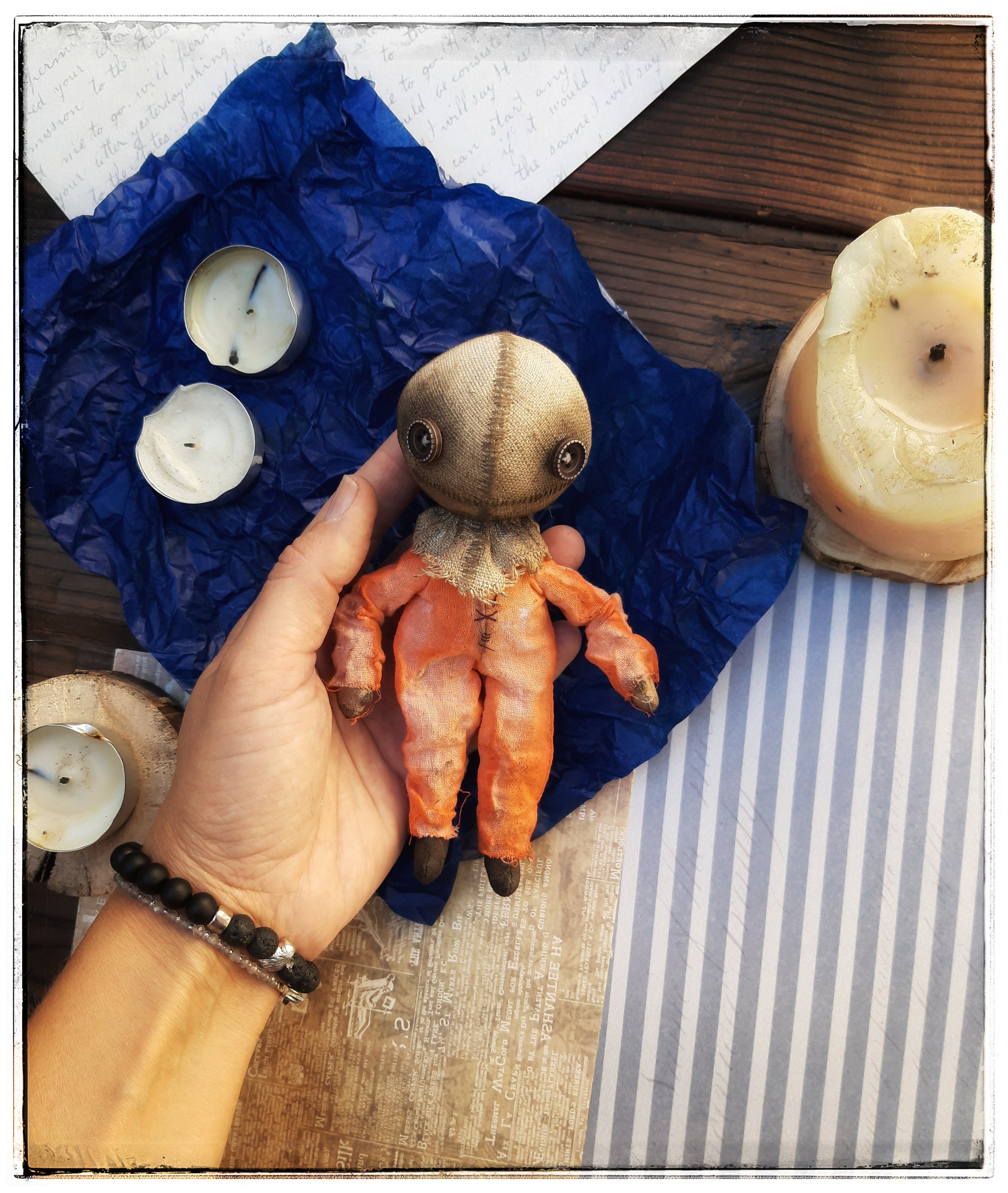 PDF Pattern Pumpkin Manpdf Cloth Voodoo Doll Halloween Rag - Etsy