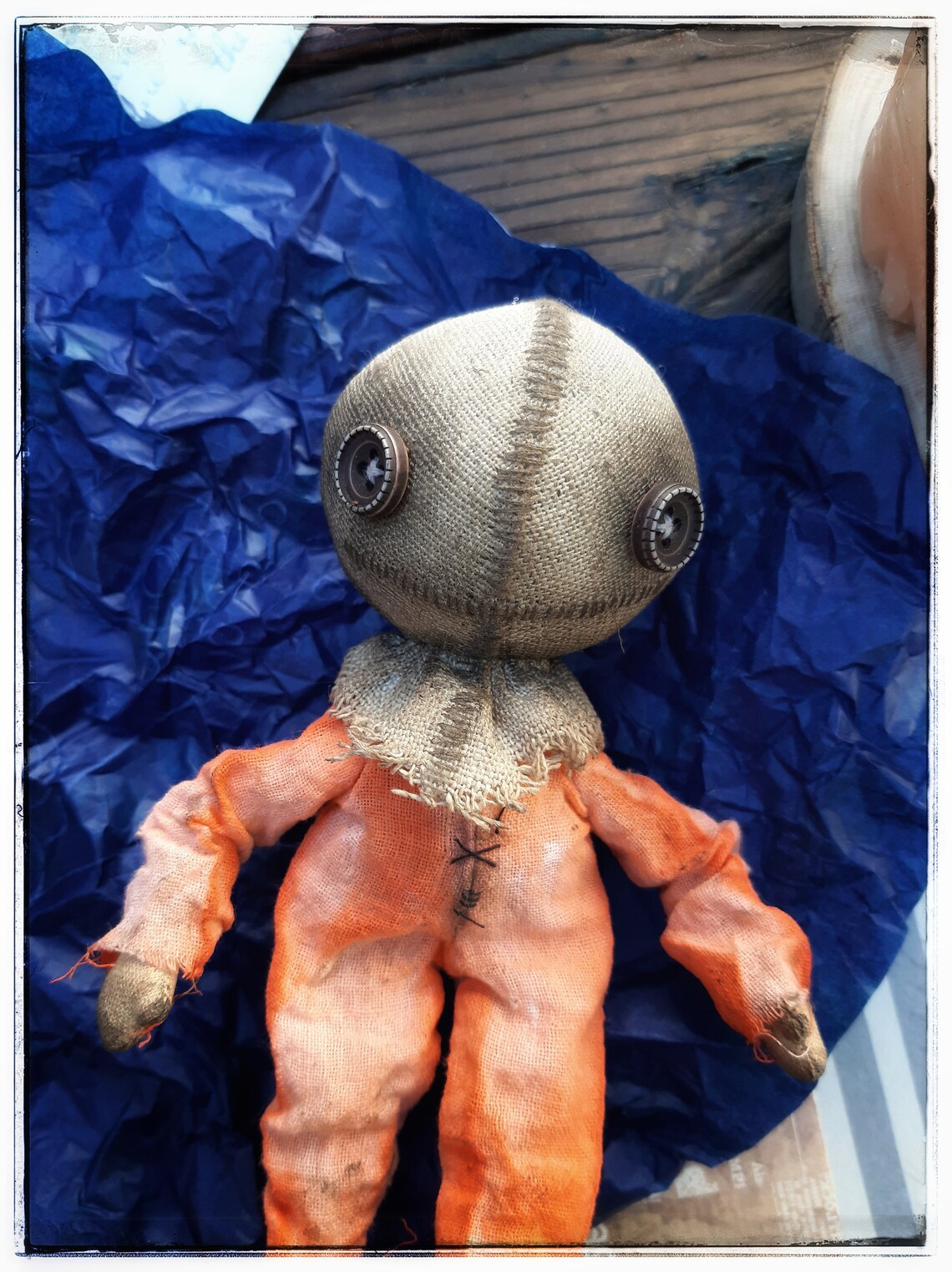 PDF Pattern Pumpkin Manpdf Cloth Voodoo Doll Halloween Rag | Etsy