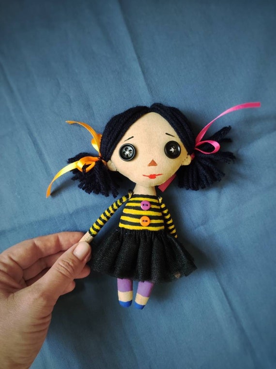 Ragdoll Doll Button Eyes