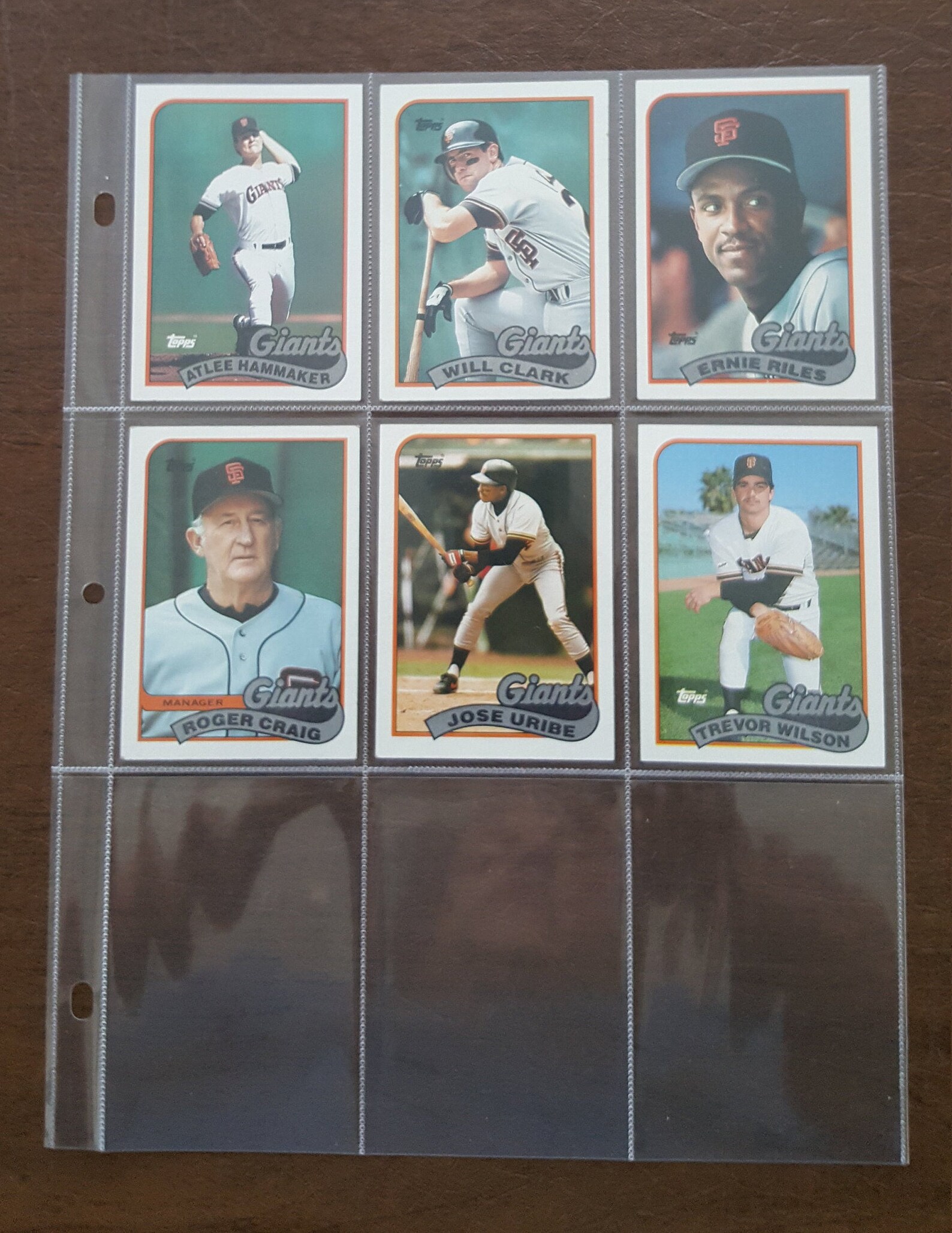 1989 Topps Major Leagues Baseball Cards San Francisco Giants Set of 24 - Etsy