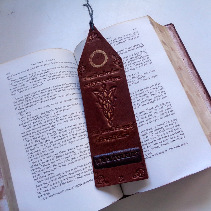 Tolkien Bookmarks - Etsy
