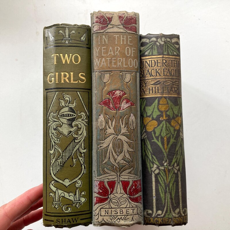 Beautiful Old Books - Etsy